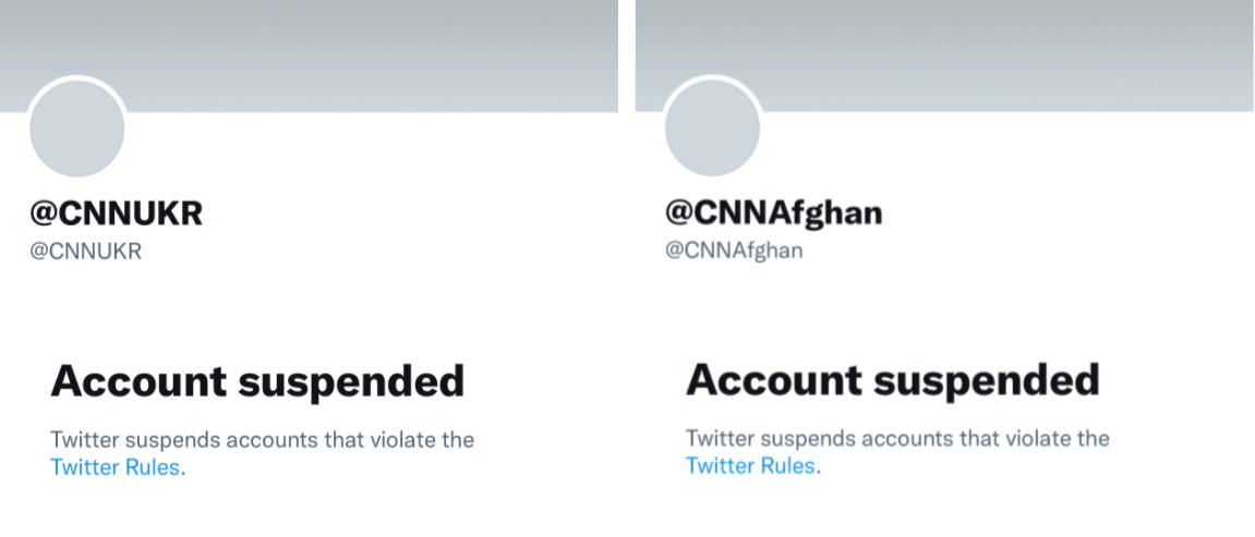 What is the truth about the CNN Ukraine and CNN Afghanistan accounts ...